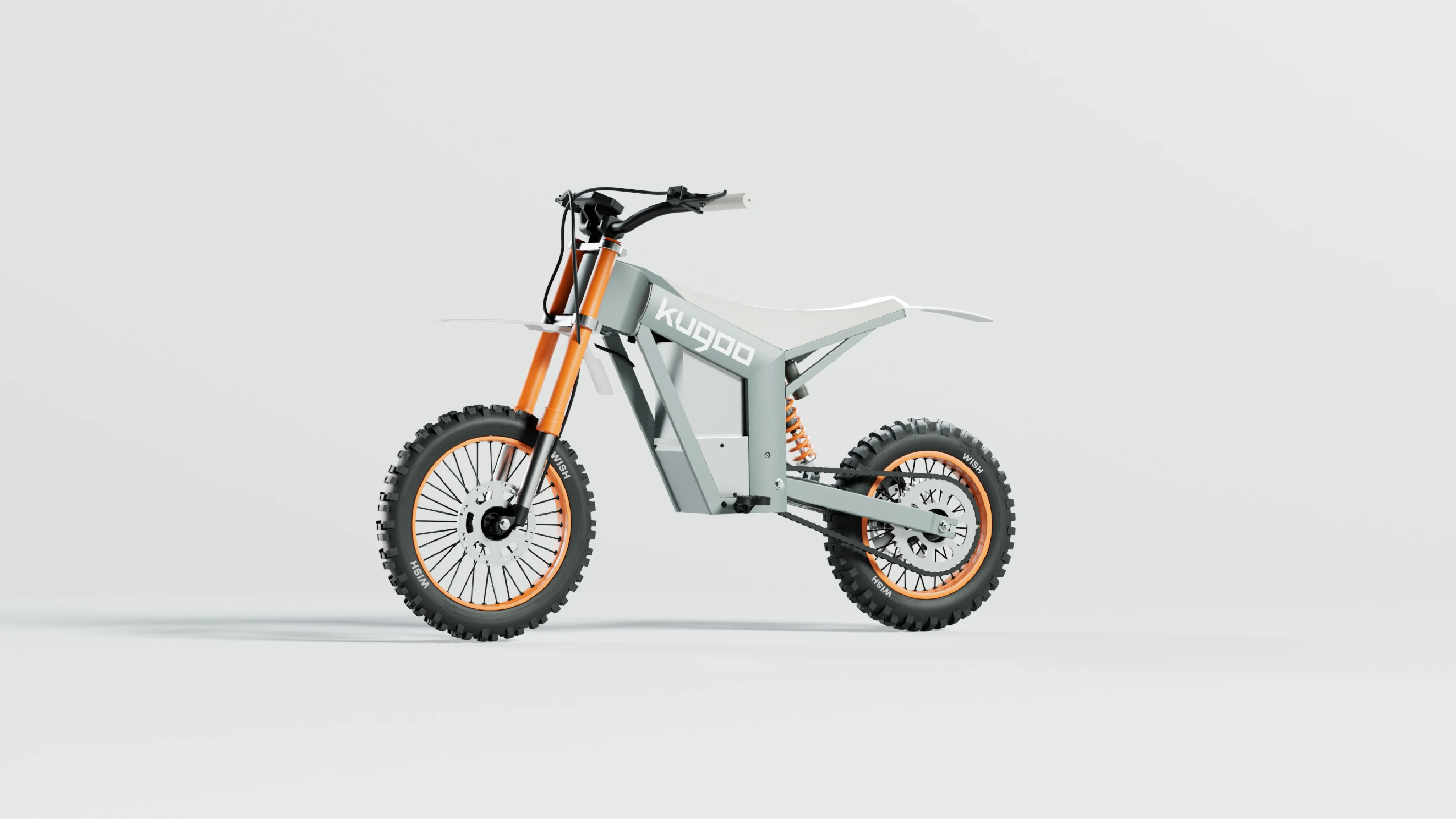 EU UK 3000W Kugo Wish 01 Electric Dirt Bike with 7 Speed Shimano, 63-70 ...