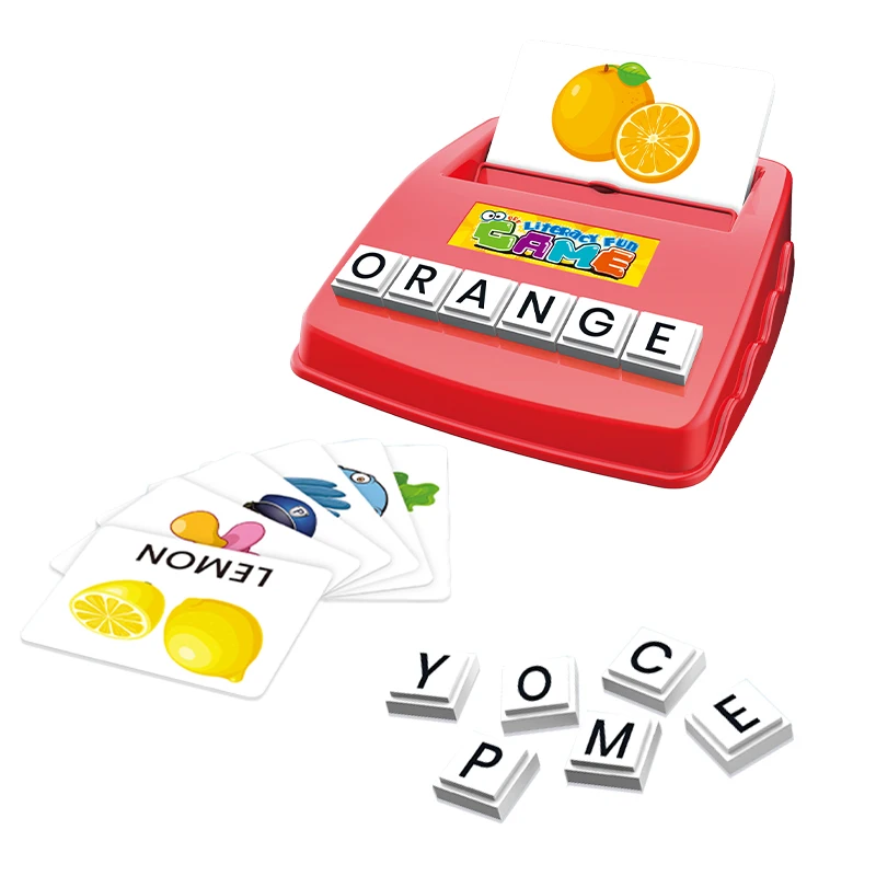 Children Learning English Tools Letters Spelling Game Educational Toy ...