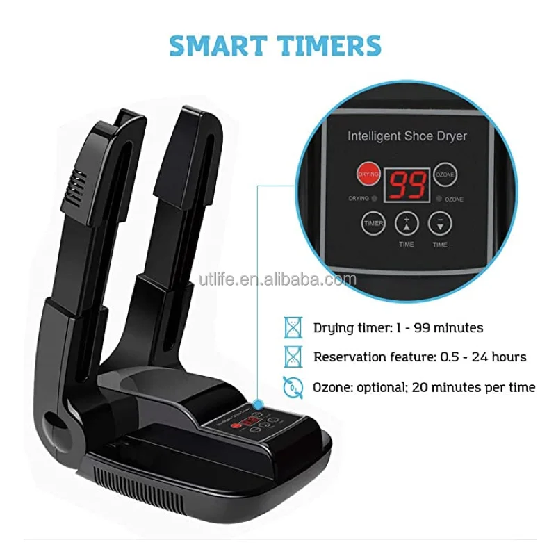 Ozone Adjustable Portable Sterilize Smart Ozone Deodorize Electric Shoe ...