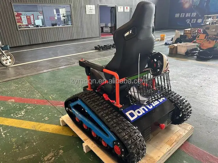 Snowblower Rubber Tracked Chassis Rubber Crawler Undercarriage Rubber ...