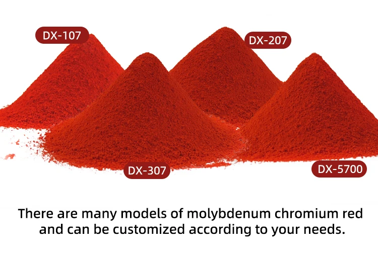 Factory Provides Chrome Red 104 Molybdate Red 307 Pigment With High ...
