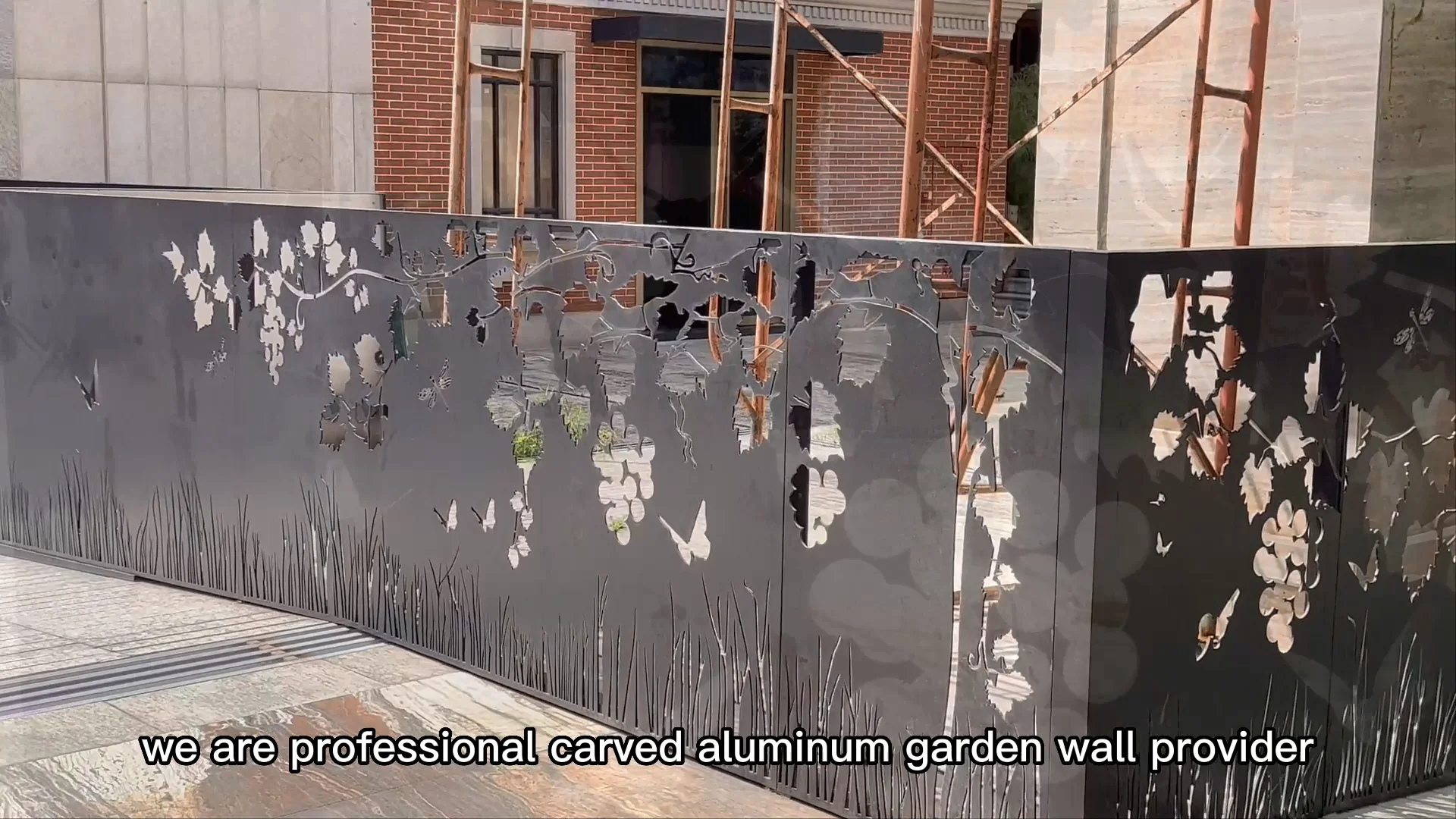 China Architectural Aluminum Fencing Panels Decorative Laser Cut ...