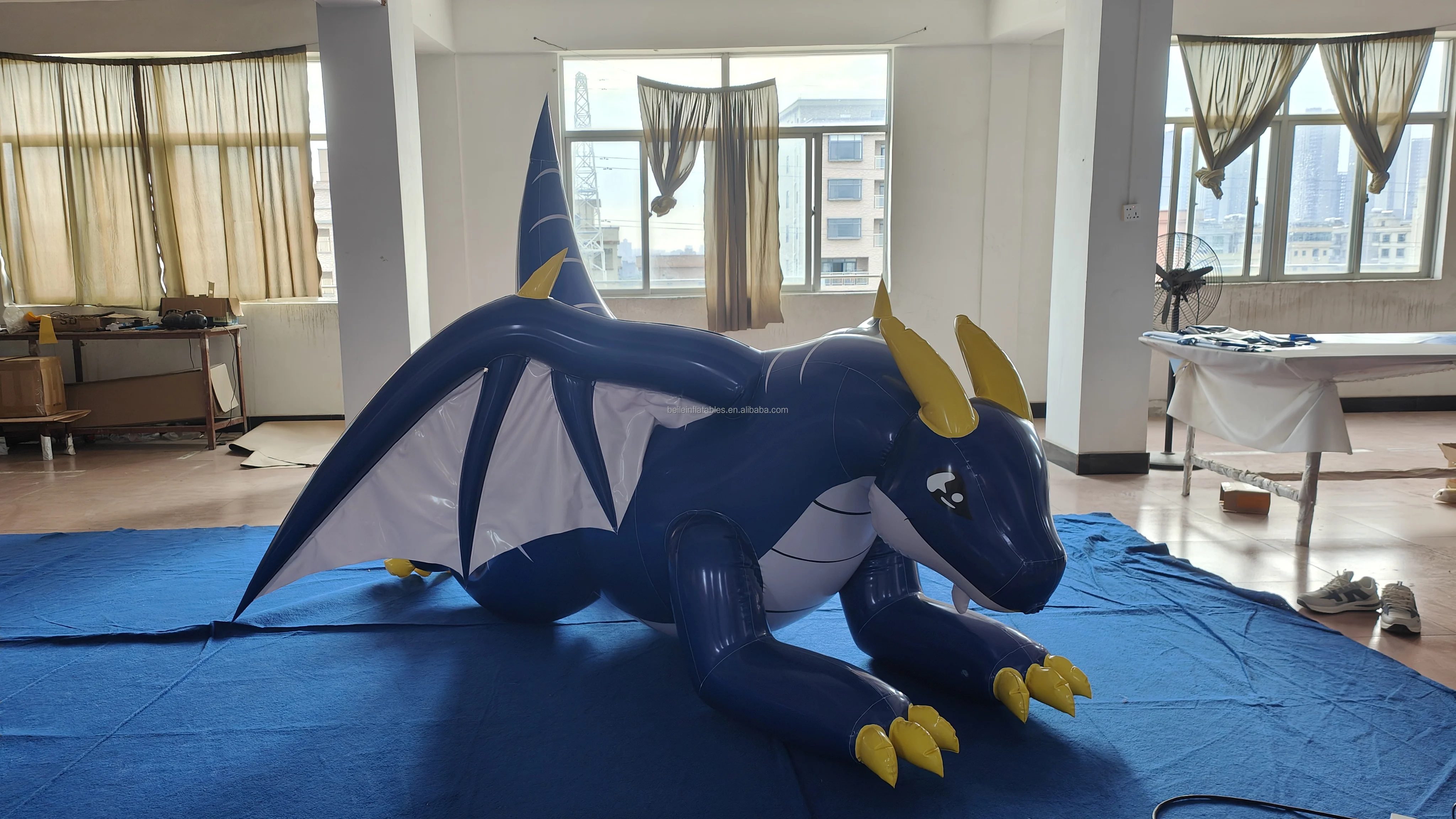 Beile Latest Design Cartoon Soft Pvc Inflatable Dragon Whit Sph - Buy ...