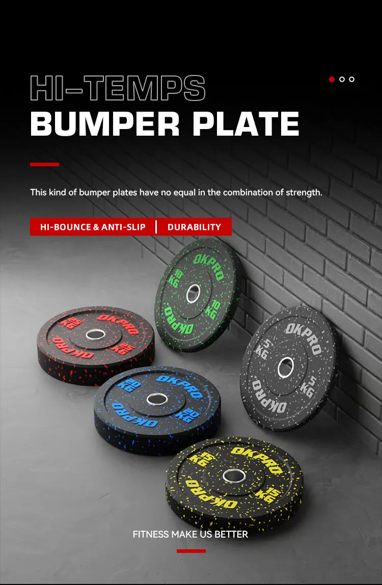 Wholesale Custom Gym Exercise Barbell Plate Competition
