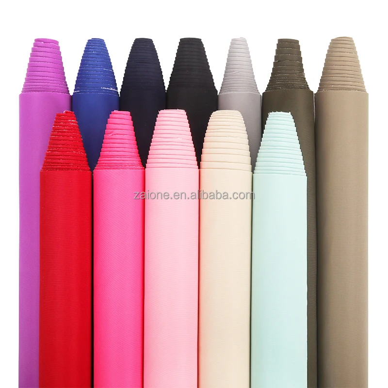 Wholesale Soild Colors Smooth Waterproof Composite Memory Fabric 100% ...