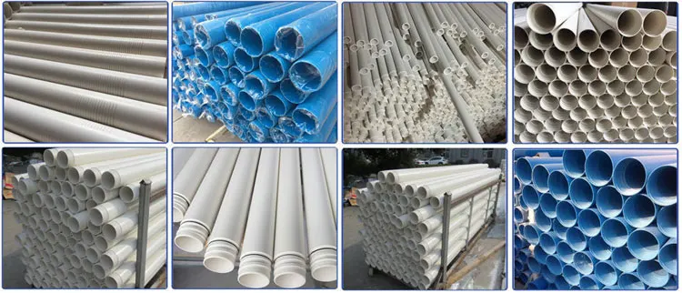 5 Inch Slotted Borehole Borewell Pvc Pipe Water Well Screens Casing ...