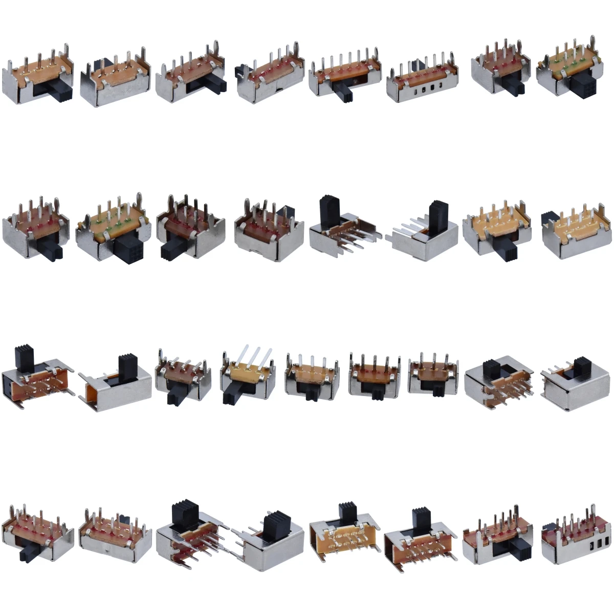 Kandens Sk12d07 Sk12d02 Smt Slide Switches 2 Ways Spdt Vg Eg 3 Pin ...