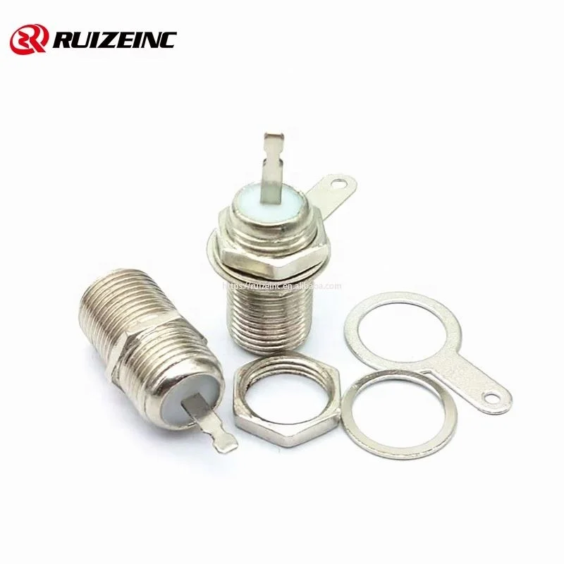 British F61 Usb Female Connector Welding Injection Molding Head F Seat ...