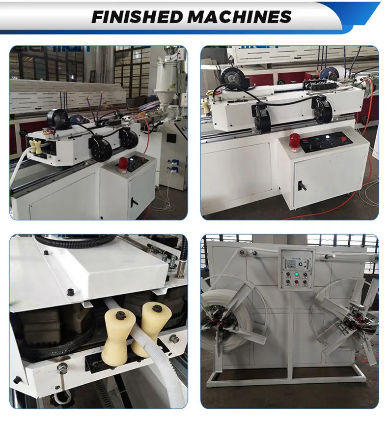 16-32 Mm Double Station Winder Sps32 For Small Soft Pe Corrugated ...