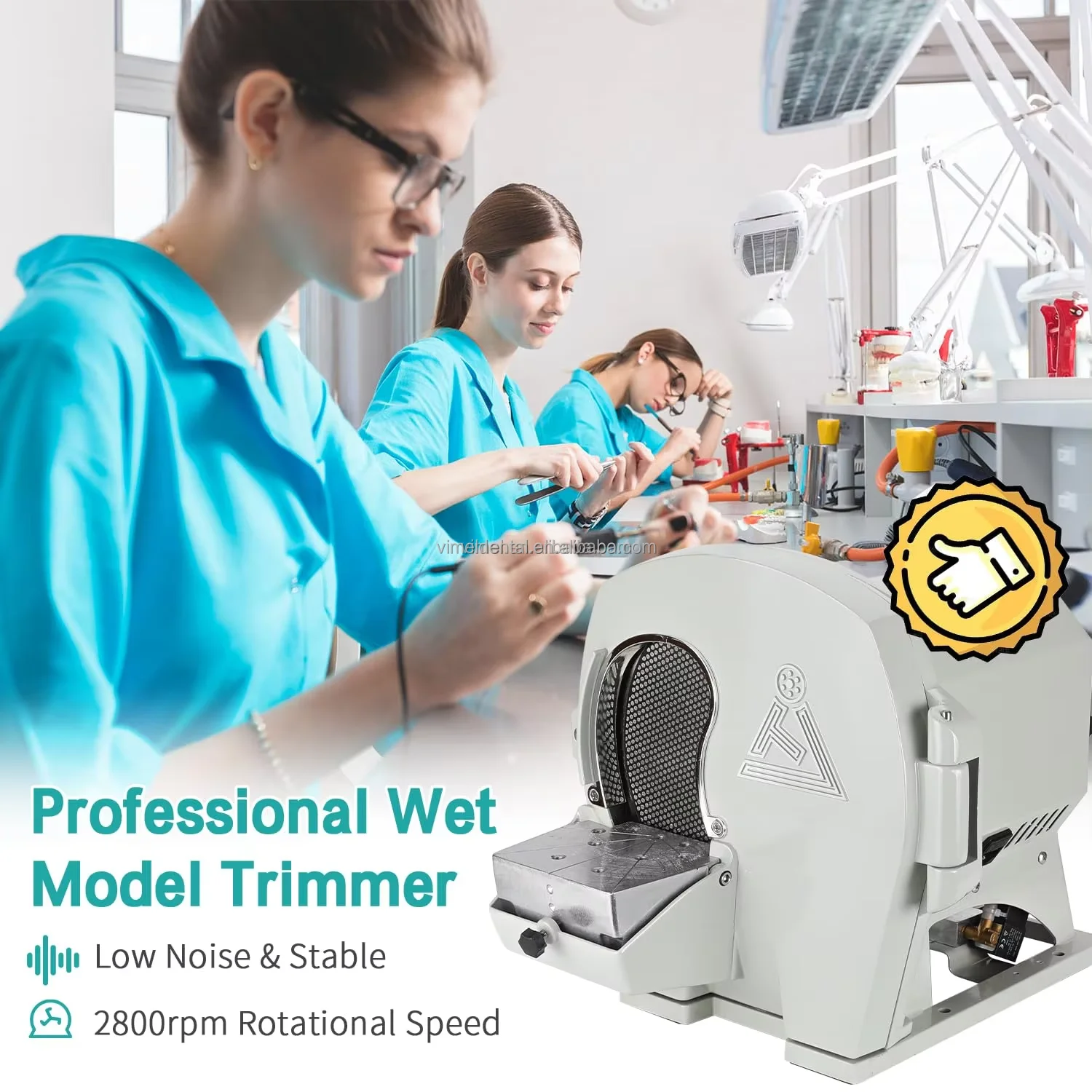 Dental Laboratory Wet Model Plaster Trimmer Molding JT-19C