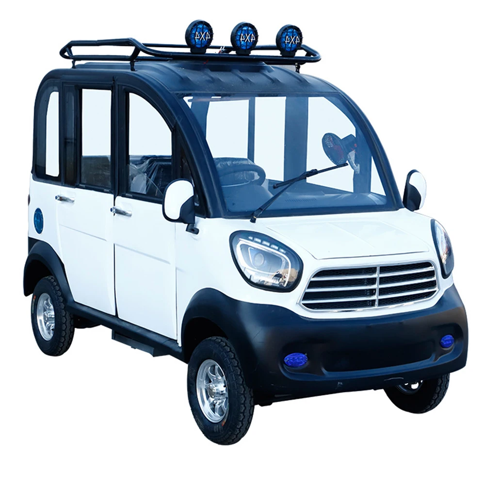 Adult Electric Car 4 Wheel Fully Enclosed Disabled Persons Factory ...