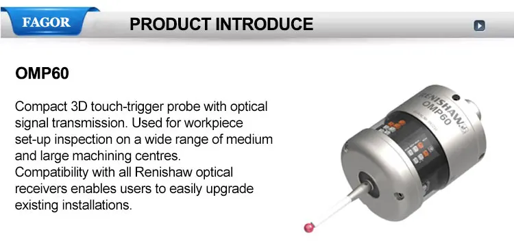 Renishaw OMP60 Touch Probe - Precision for Large Machines