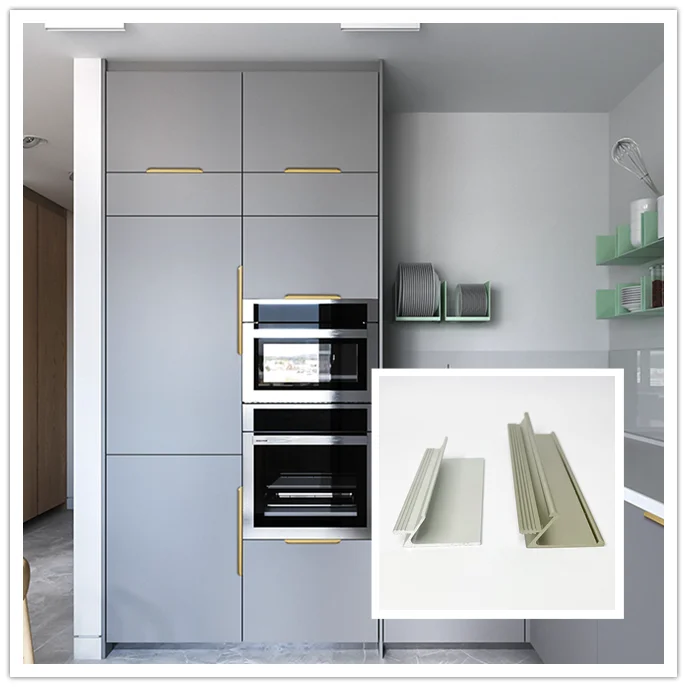 6000 Series Kitchen Cabinet Profile Handles,Aluminum Accessories For ...