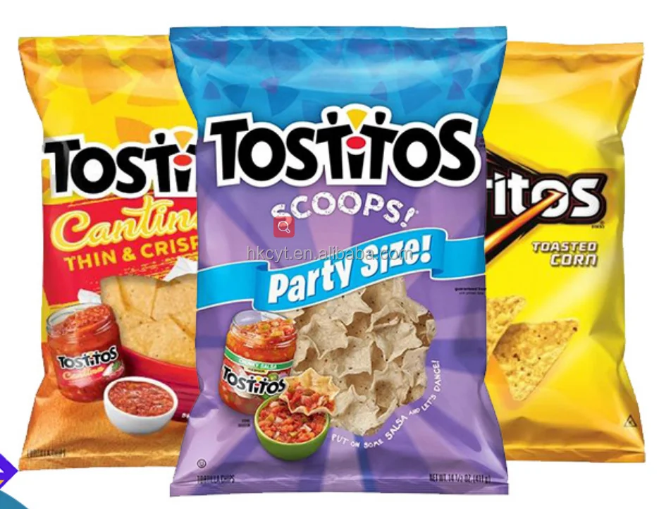 Custom Printed Flexible Snacks Candy Gummy Potato Chips