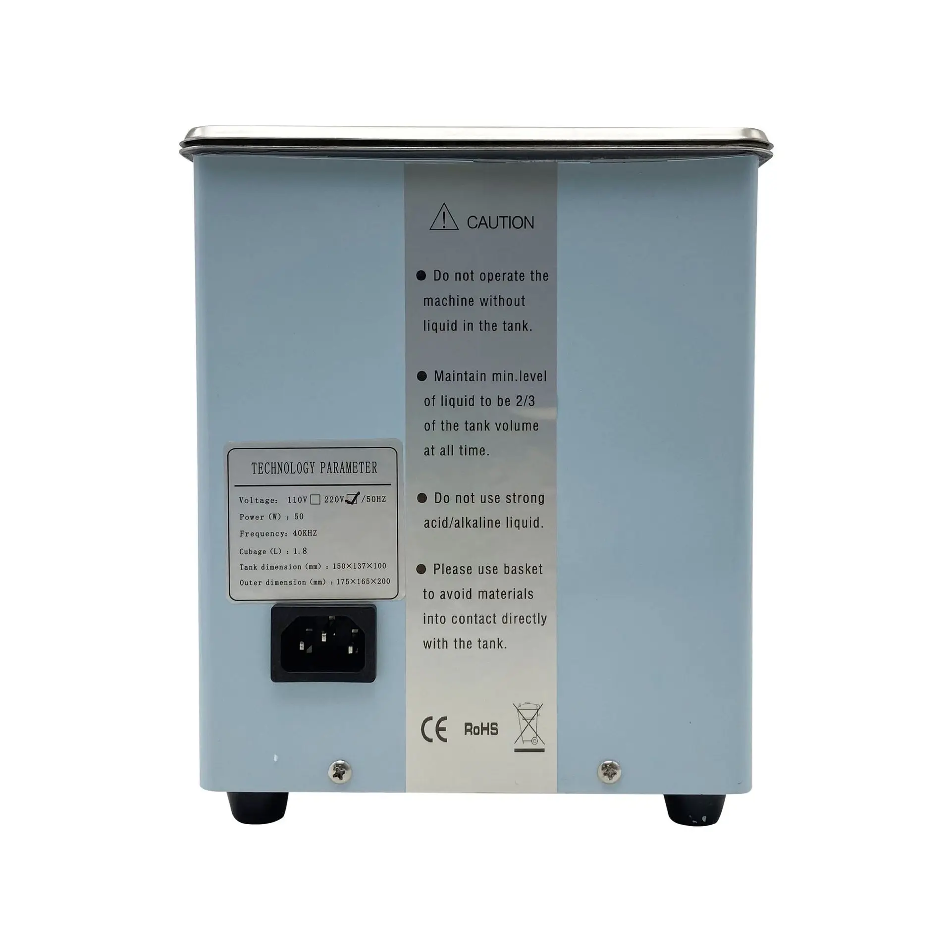 DSA50 Single Head Cleaner Washing Machine 50W Small Jade Gold Silver ...