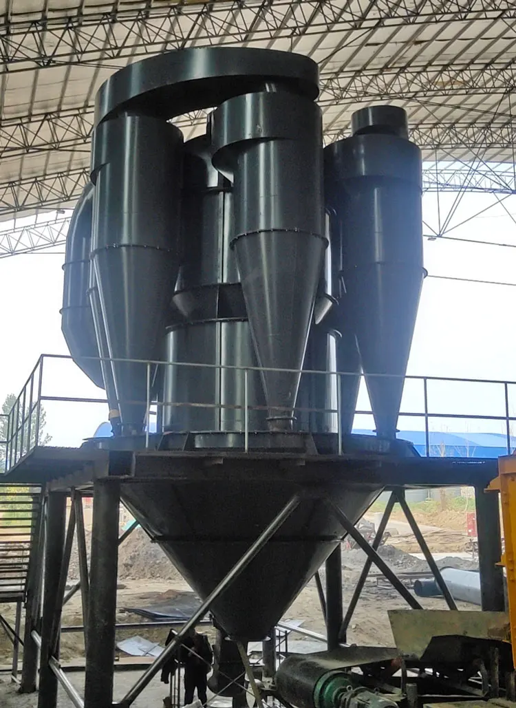 Industrial Electromagnetic Dry Powder Air Classifier Cyclone Air ...