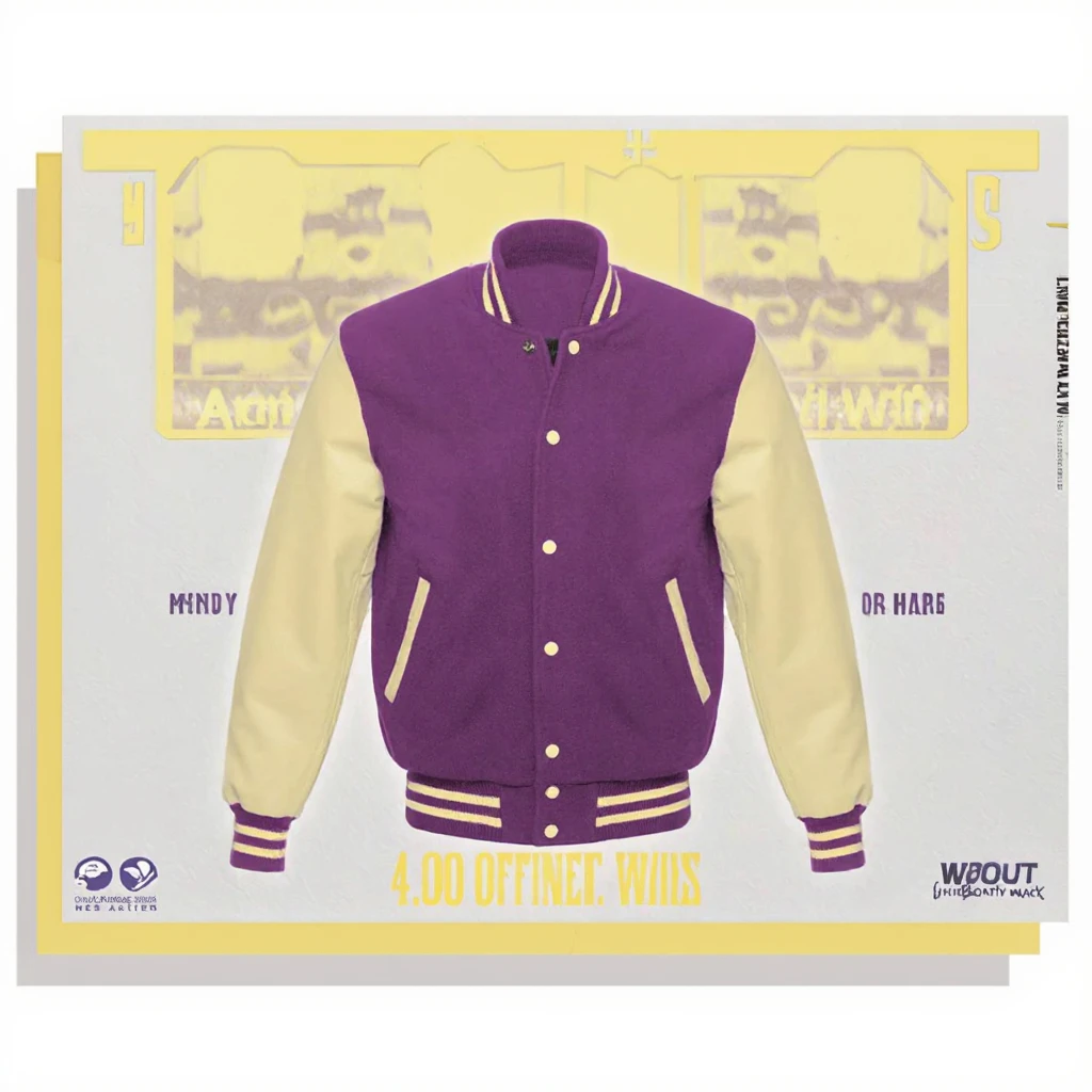 DUOLLB Custom Logo Stand Collar Canvas Varsity Jacket for Men Autumn ...