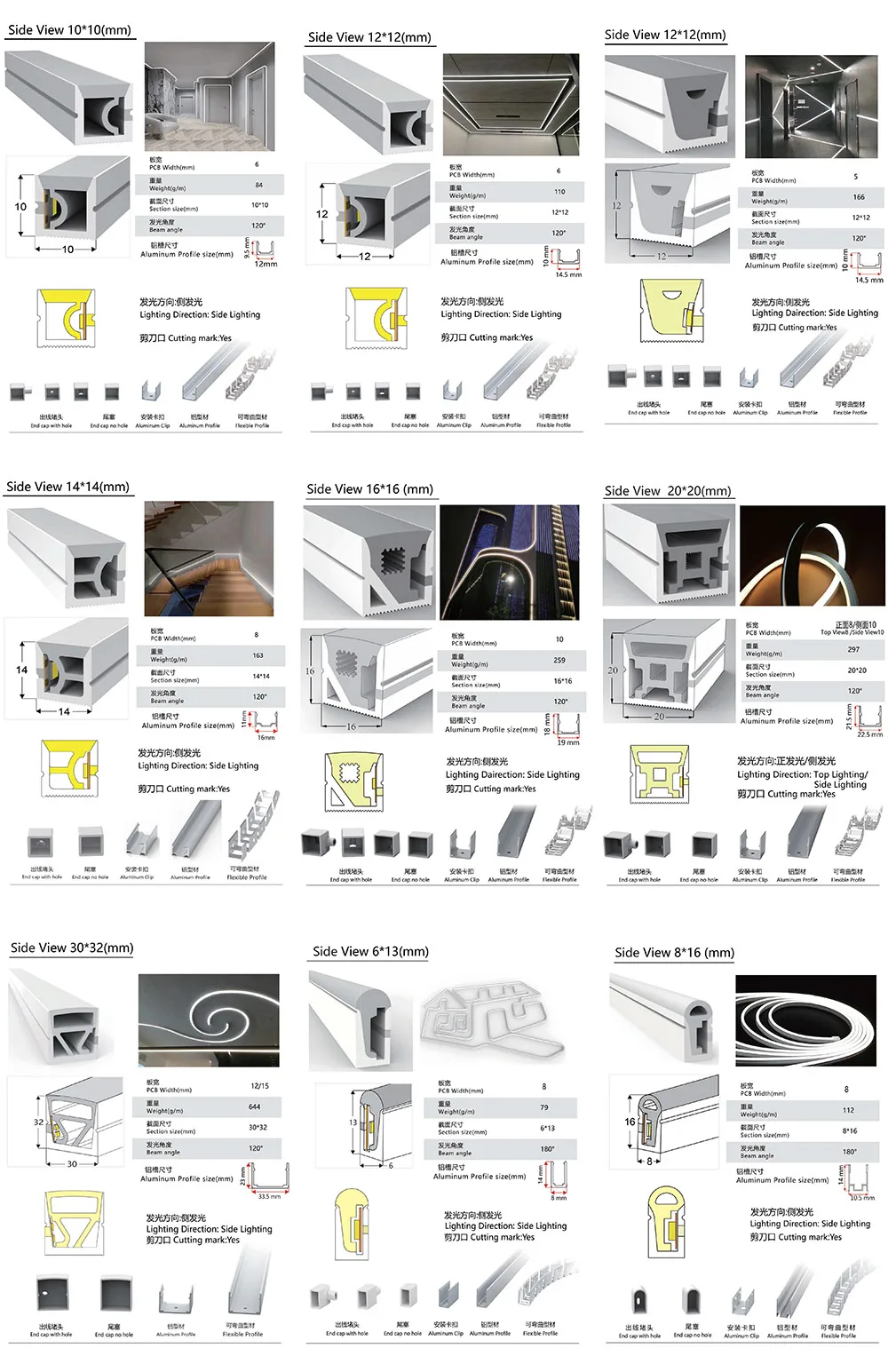 Custom Flexible LED Neon Silicone Tube Covers - AMOWO