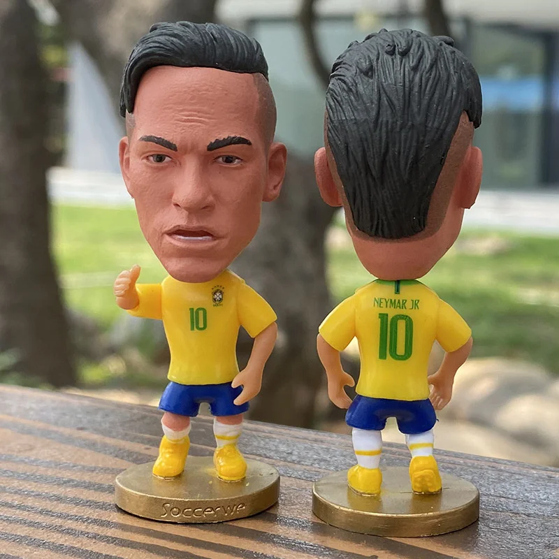 Football Players Action Figures - PVC Soccer Star Models