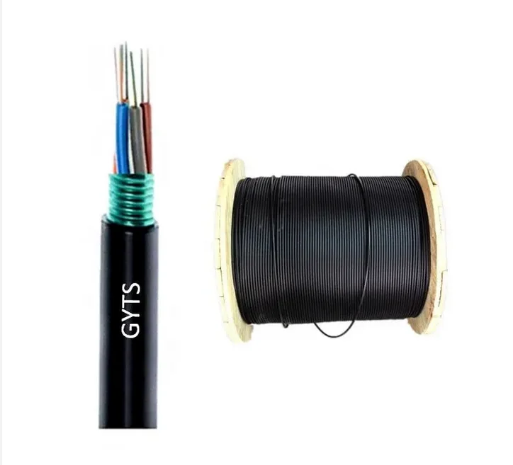 48-core G652D fiber optic cable single mode outdoor pipe armored fiber ...