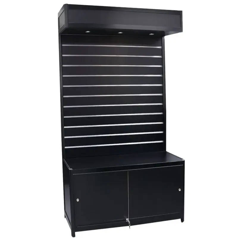 HiKUYA Factory Custom Display Slatwall Stand Shop Shelf| Alibaba.com