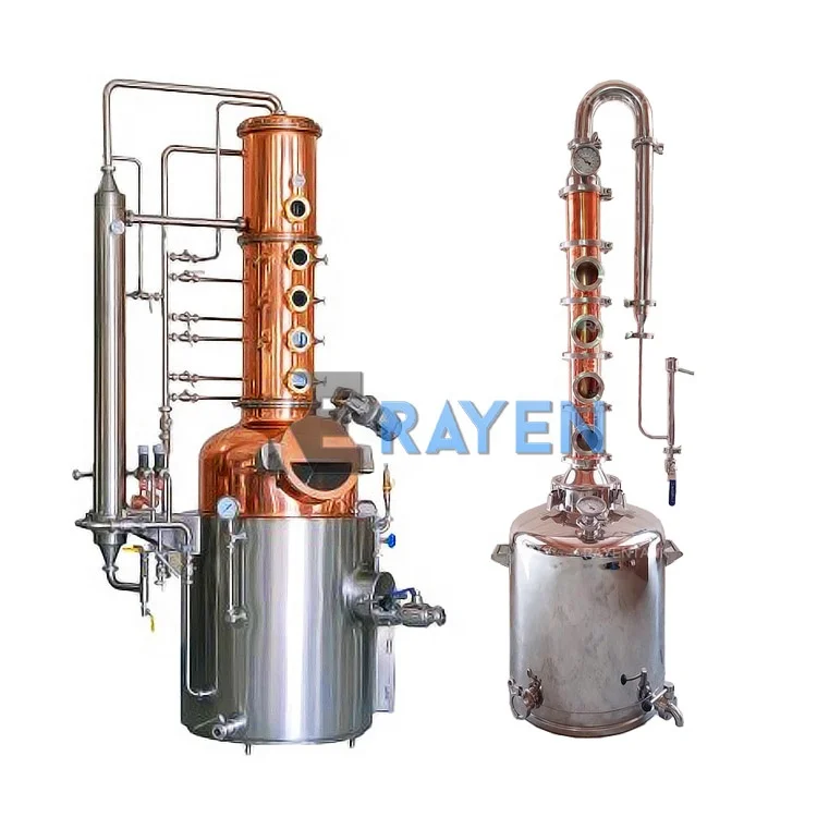 Stainless Steel Industrial Alcohol Distillation Equipment Distiller For ...