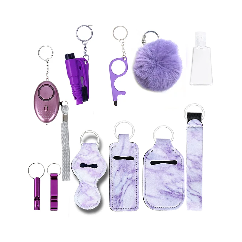 Self Defense Keychain Set 11pc Luxury Self Defense Keychain Set ...