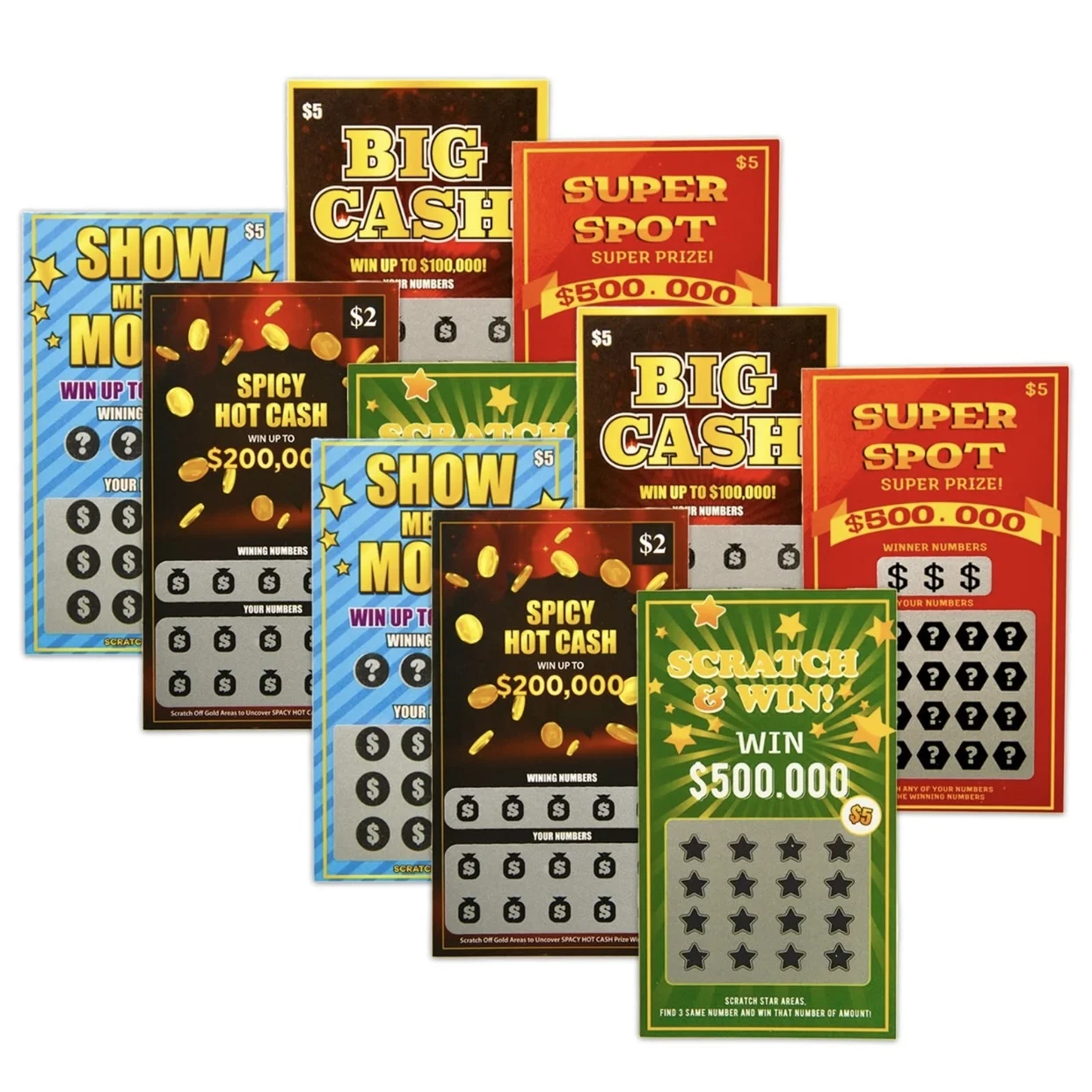 Customized Lottery Tickets - Secure & Fun Gaming Experience