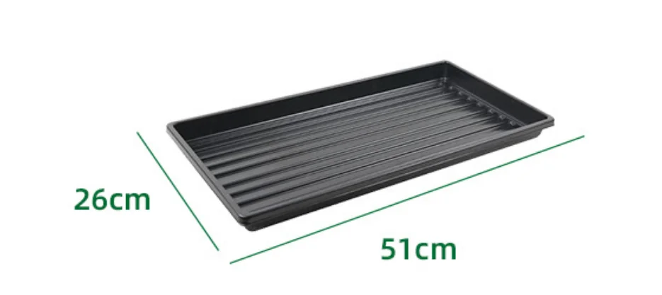 1020 Rectangular Seedling Trays - Eco-Friendly & Durable