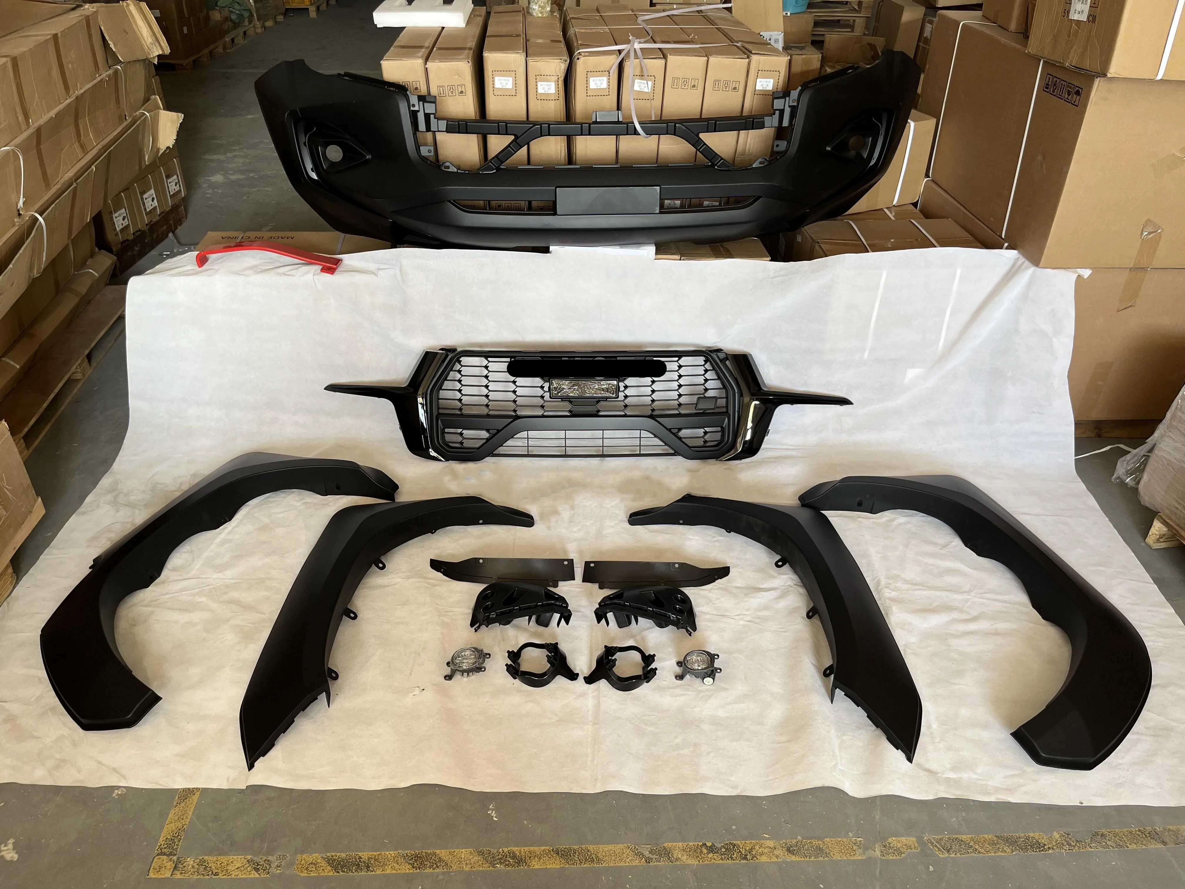 Upgraded 4x4 Bodykit Front Bumpers Pickup Style Update To 2015-2020 ...