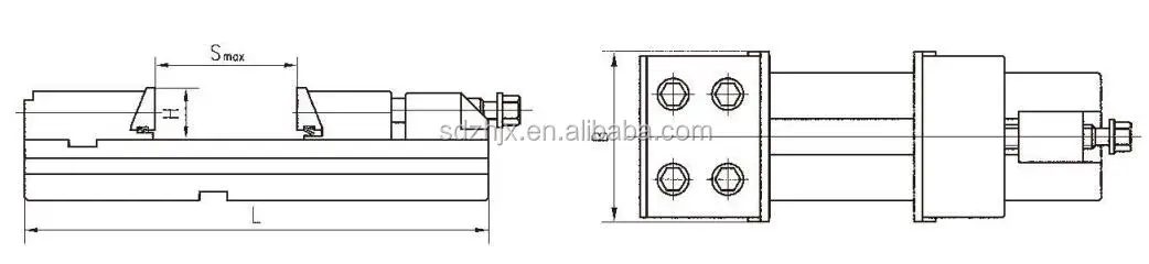 High Quality Custom Design GT Modular Precision Vise