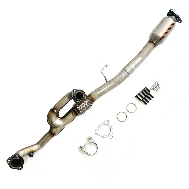Auto Parts Exhaust System Y Pipe Direct Fit Rear Catalytic Converter ...