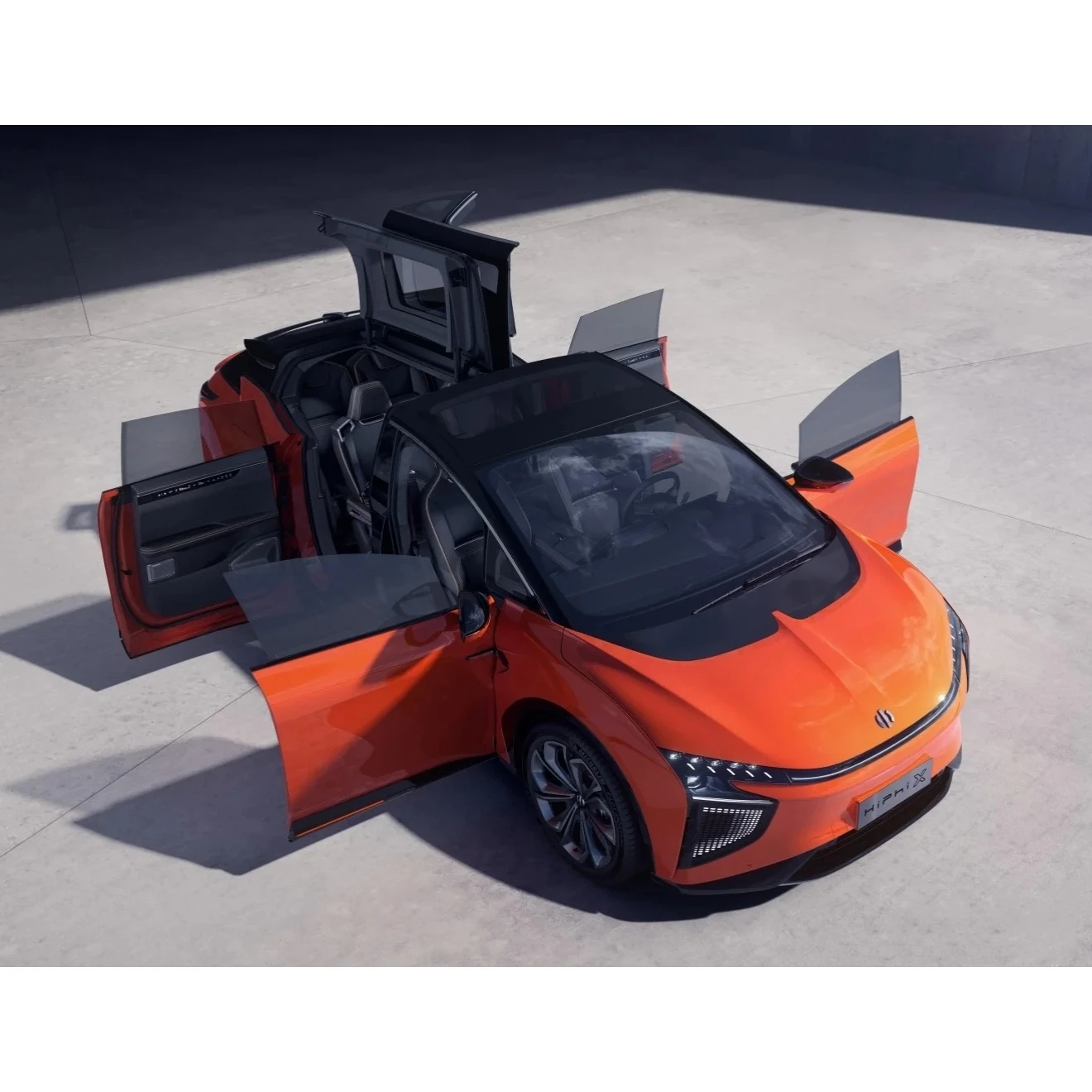 Gaohe Hiphi-x Hiphi X 2022 Zhiyuan Chuangyuan Edition 6 Seat 6seats Supercar Suv Hiphi X New ...