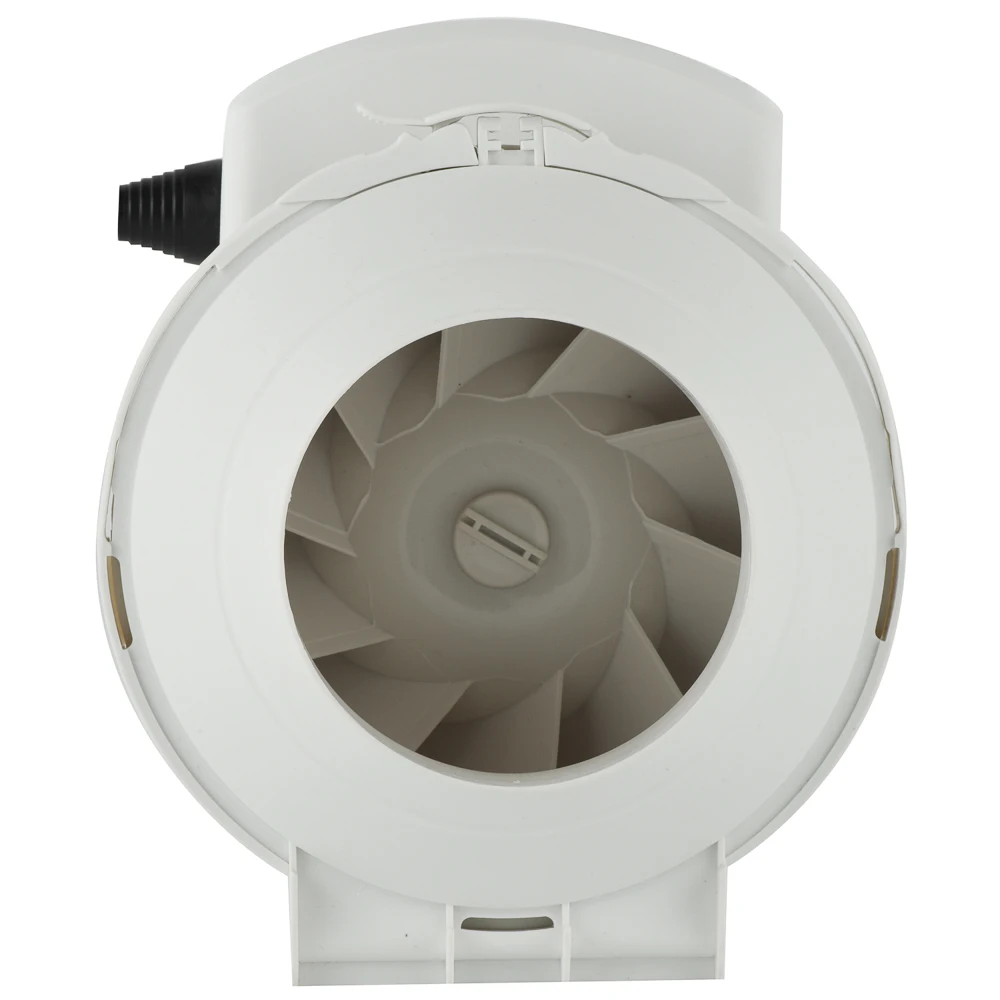220v Ac Silent Duct Fan Large Airflow High Pressure 4" / 6" / 8" / 10 ...