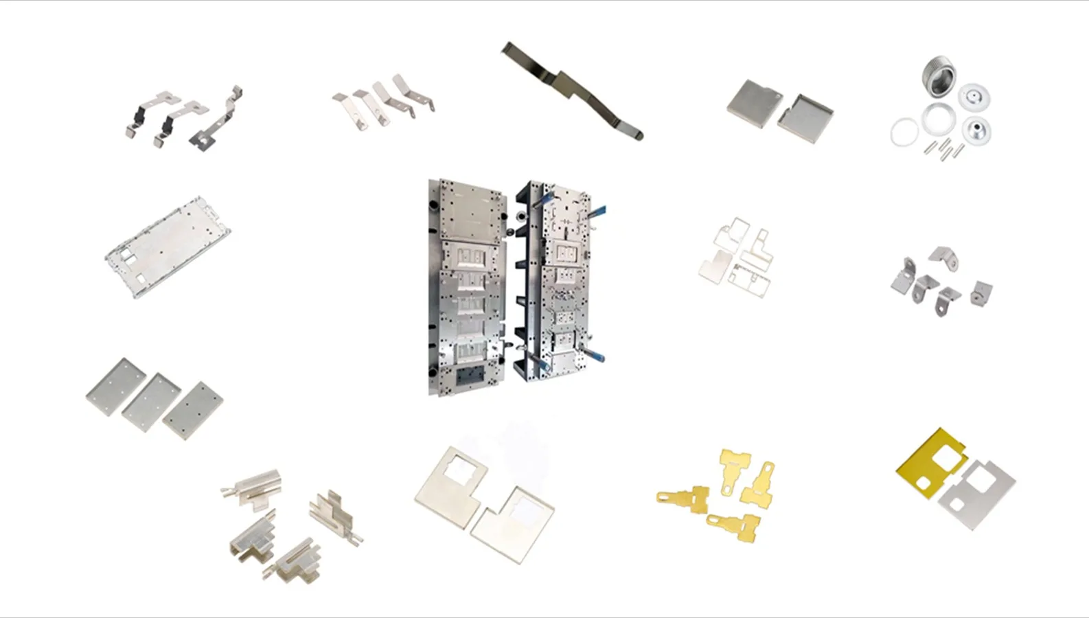 Metal Stamping Ring Motor Shrapnel Precision Stamping Copper Shrapnel ...