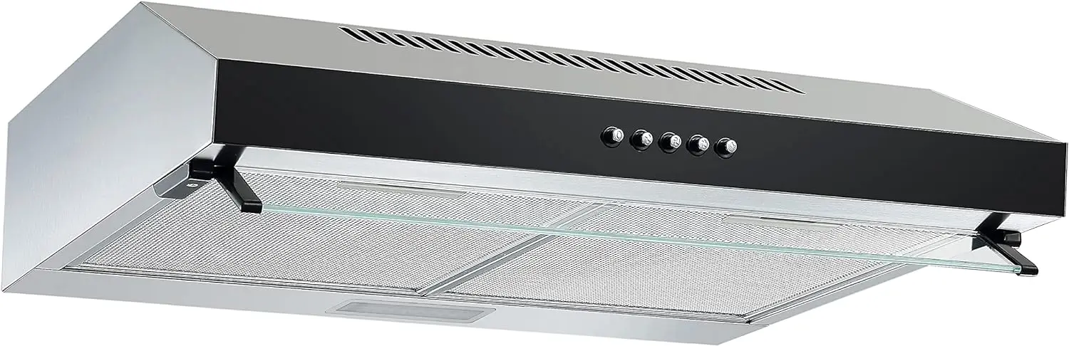 Built In Stainless Steel Kitchen Hood Smart Touch Control Motion Sensor ...