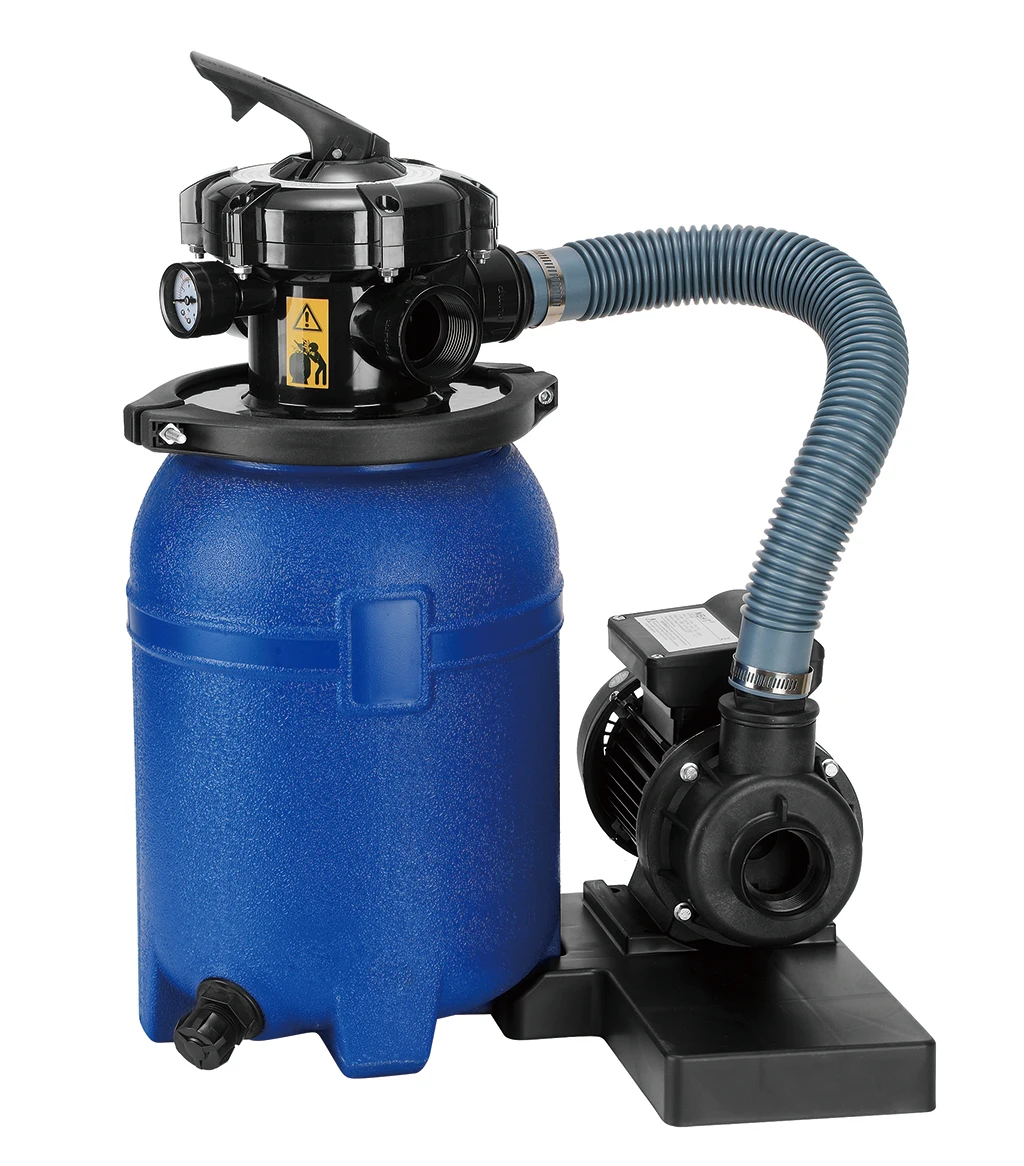 Sand Filter System with Pump - Efficient Hot Tub Filtration