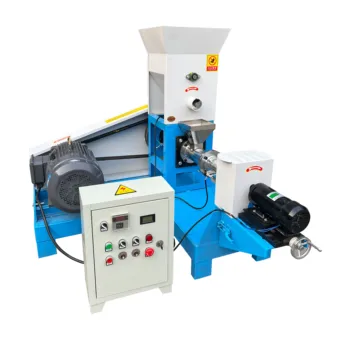 Best Performance Animal Puff Floating Feed Pellet Extruder Machine For ...