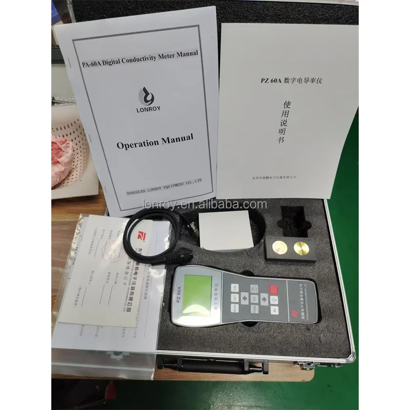 PZ-60A Eddy Current Conductivity Tester Digital Copper Aluminum ...