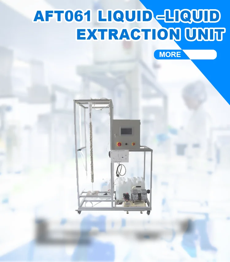 Liquid - Liquid Extraction Unit Didactic Equipment Vocational Training ...