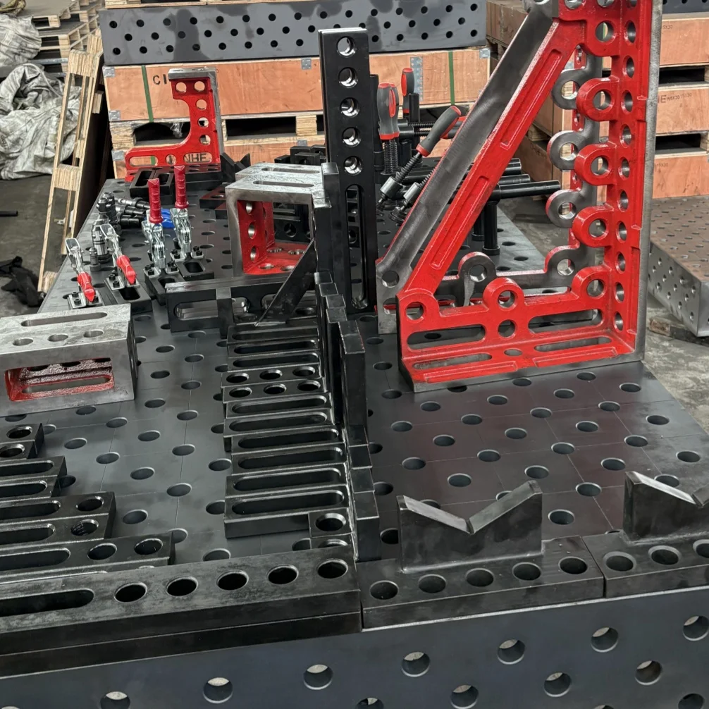 China Casting 3D Welding Table Fixture Tool Support Angle Iron Stable ...