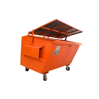 Customized 6-Yard Skip Bin Front Load Waste Container for Home Use and ...