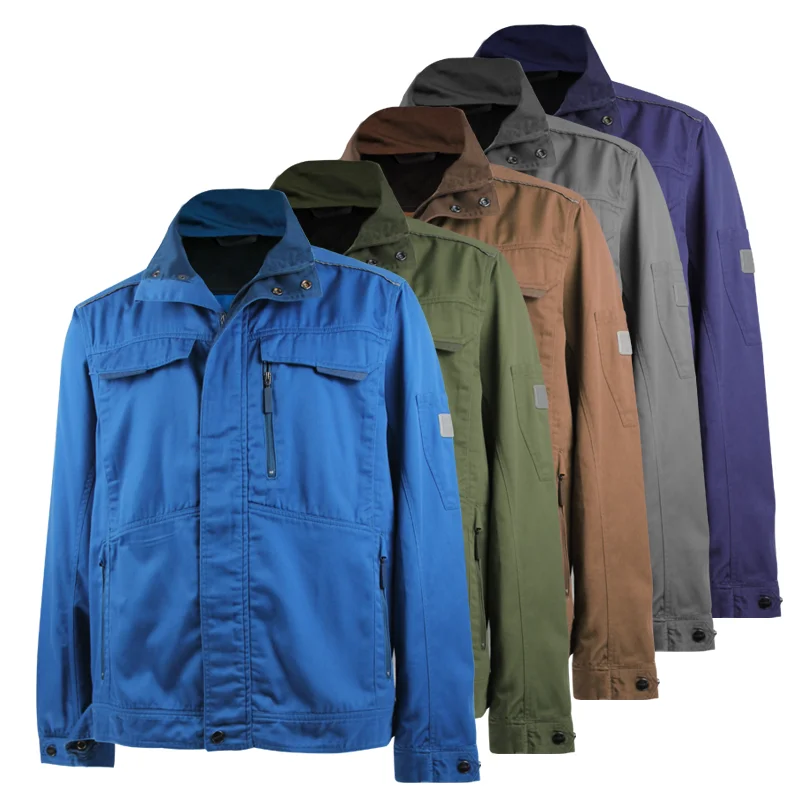 Warehouse Personnel Construction Work Clothes Men Wear-Resistant ...