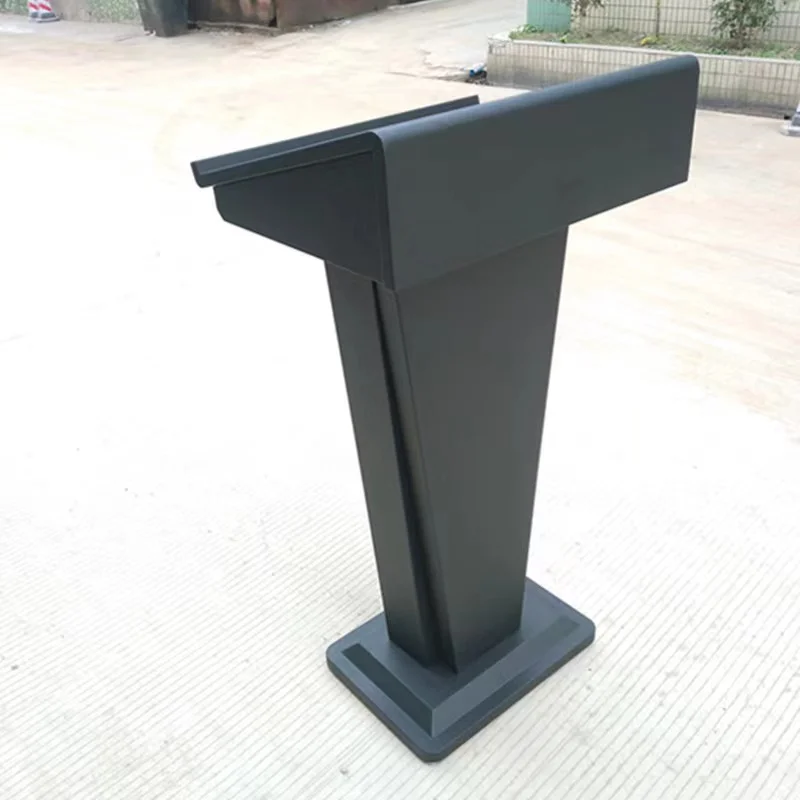 Premium Wooden Stainless Steel Speech Lectern Rostrum Pulpit Podium for ...