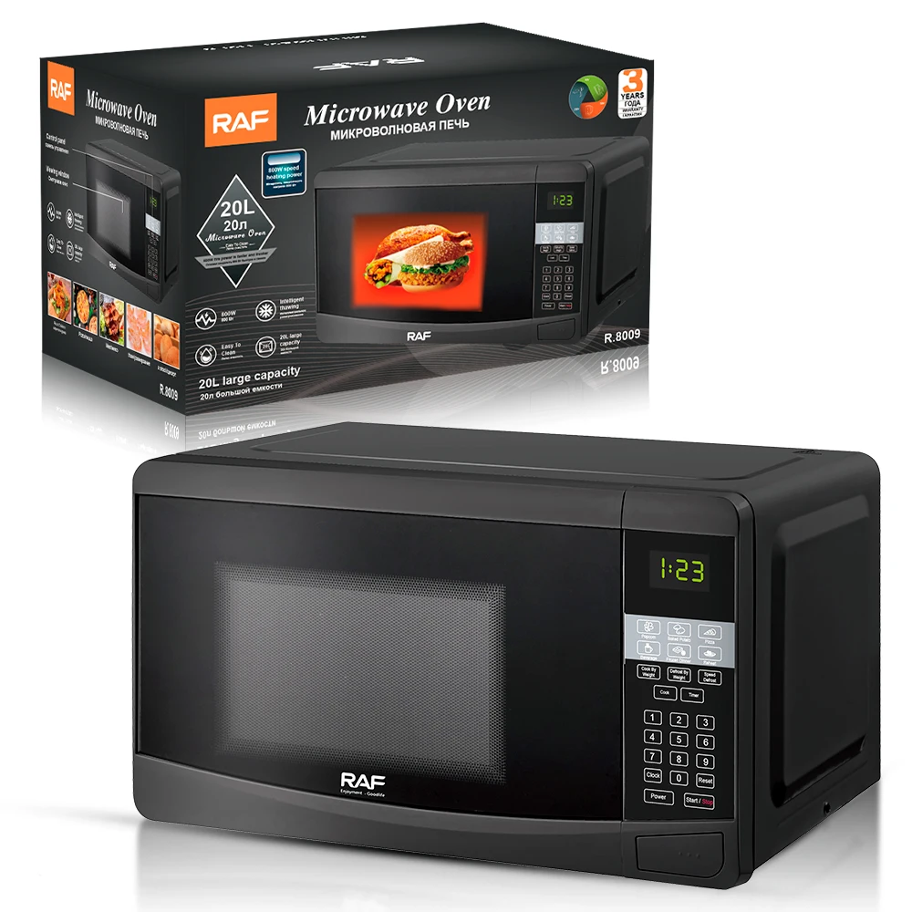 Countertop Digital Display Microwave Kitchen Microondas Electric 20L ...