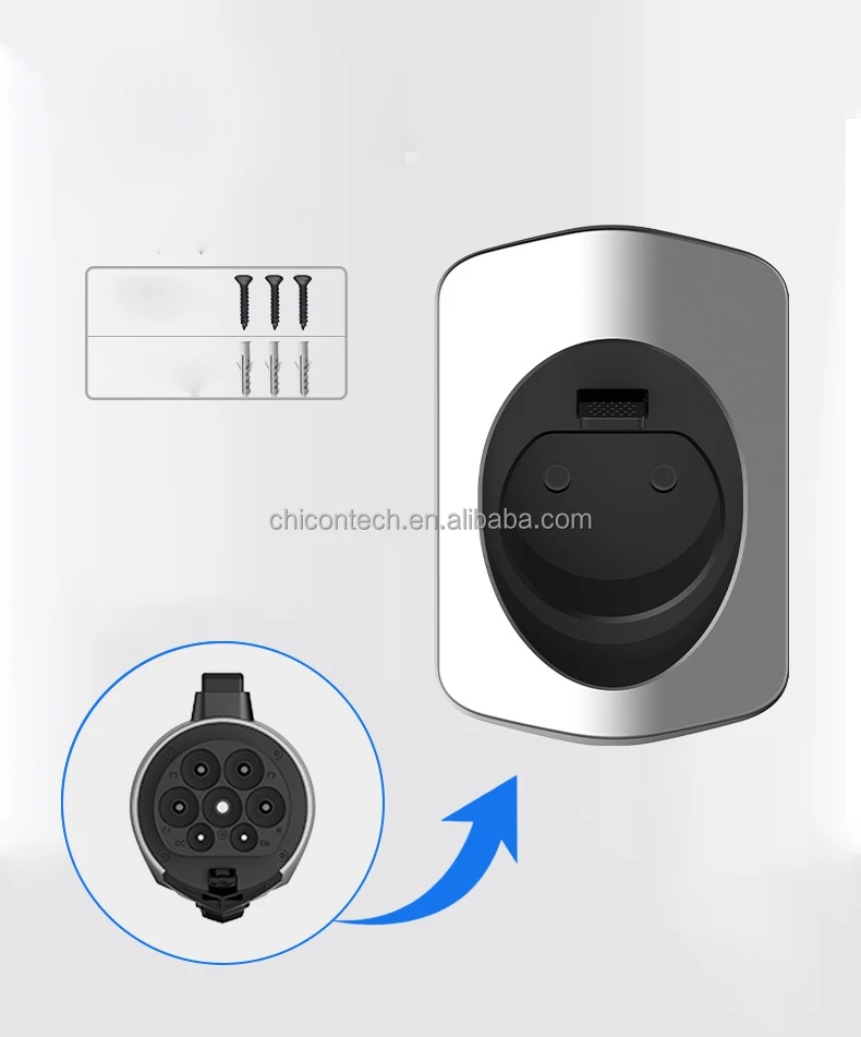 Chicon Wall Mounted Electric Vehicles Charging Station Cable Dummy ...