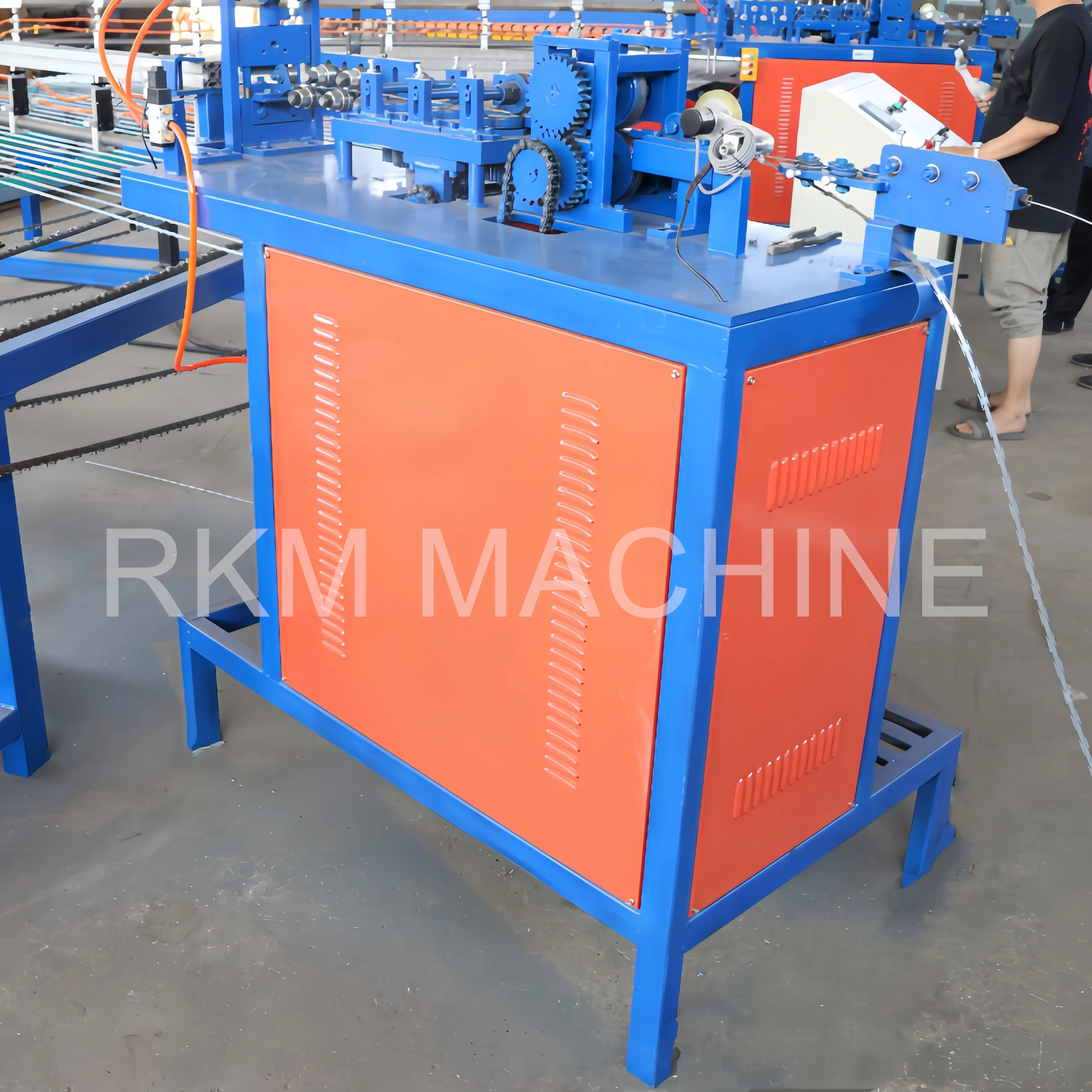 Anti-Climb Razor Wire Mesh Welding Machine for Wall Protection| Alibaba.com