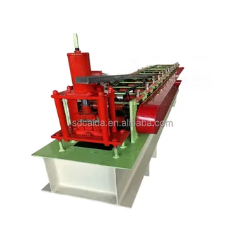 K-type Galvanized Steel Eaves Groove Manufacturing Machine Tie Forming ...