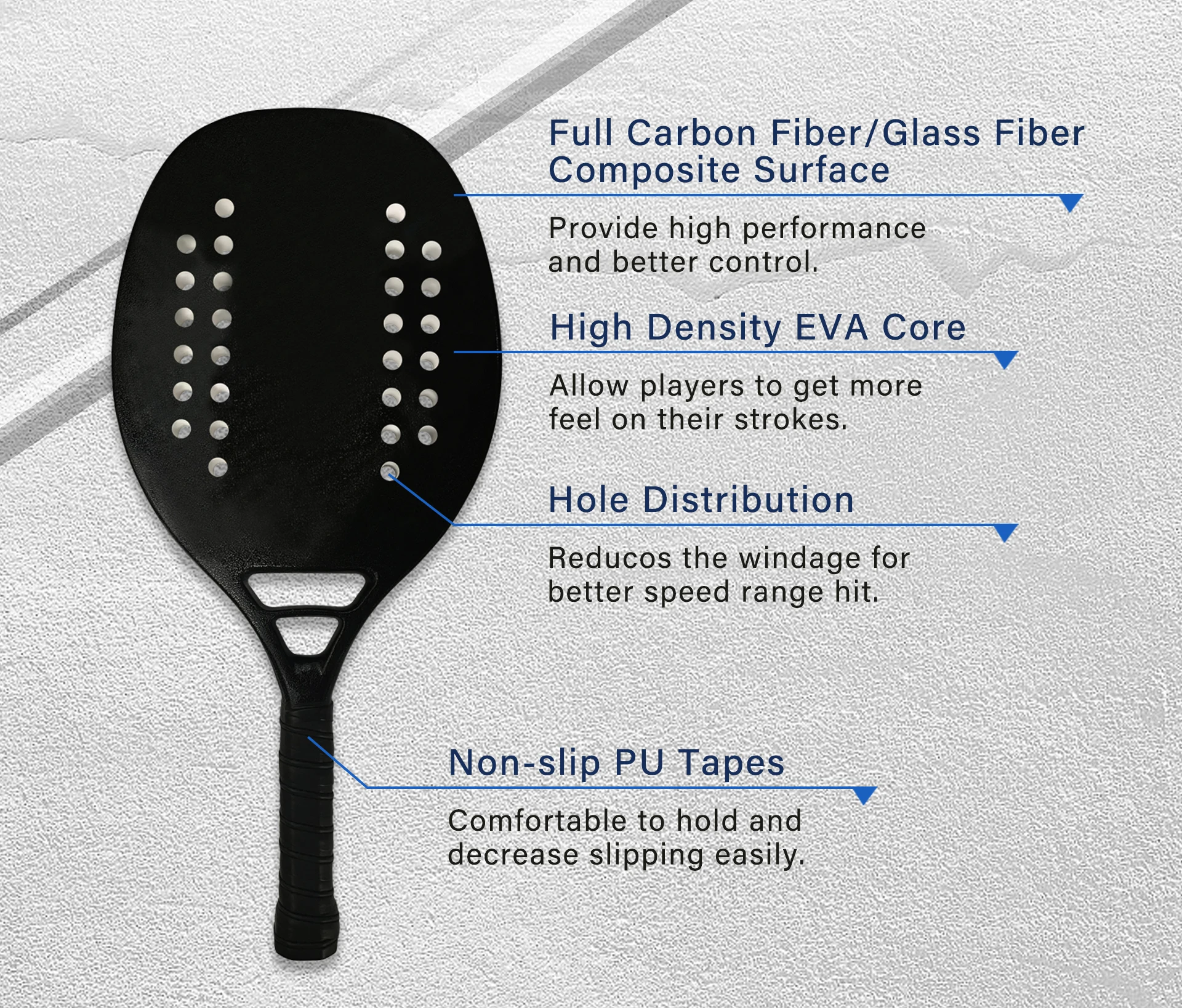 Custom Oak Plywood Wooden Cork Handle Beach Racket Set Racquet Beach ...