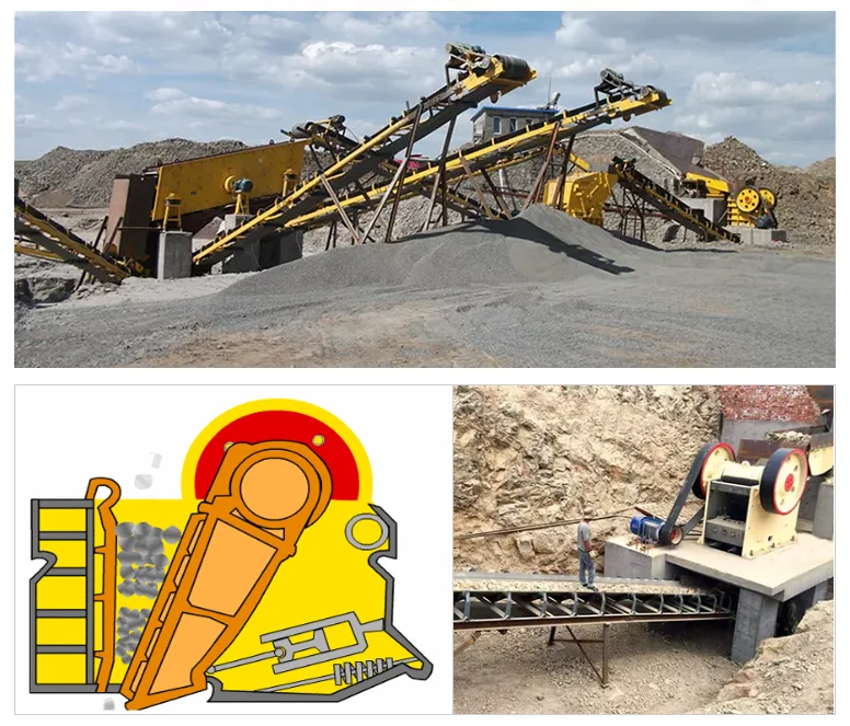 CY-MACH Mining Primary Rock Jaw Crusher for Stone Emery Alumina Quartz ...